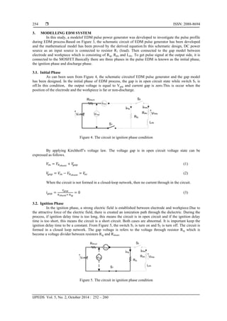 Model of Pulsed Electrical Discharge Machining (EDM) using RL Circuit | PDF