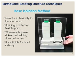Earthquake resistant Structures methods.pptx