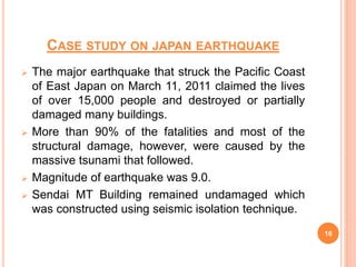 EARTHQUAKE RESISTANT STRUCTURES | PPTX