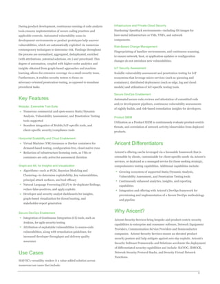 Aricent Highly Automated Vulnerability Assessment Orchestration Containers (HAVOC) Framework | PDF