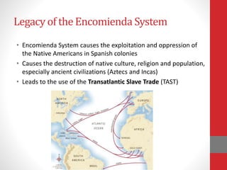 Encomienda System Slide Show for History | PPT
