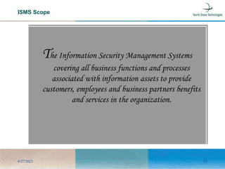 ISMS Requirements | PPT