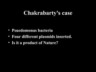 Patents and Biotechnology- A Presentation by Dr. Kalyan Kankanala ...