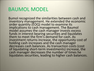 14685550 cash-management-presentation | PPT