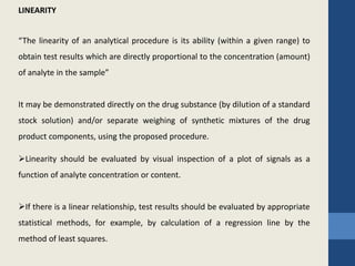Analytical Development of methods in biologics | PPT