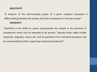Analytical Development of methods in biologics | PPT