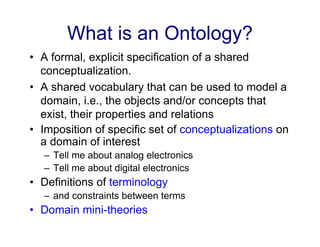 Ontologies | PPT