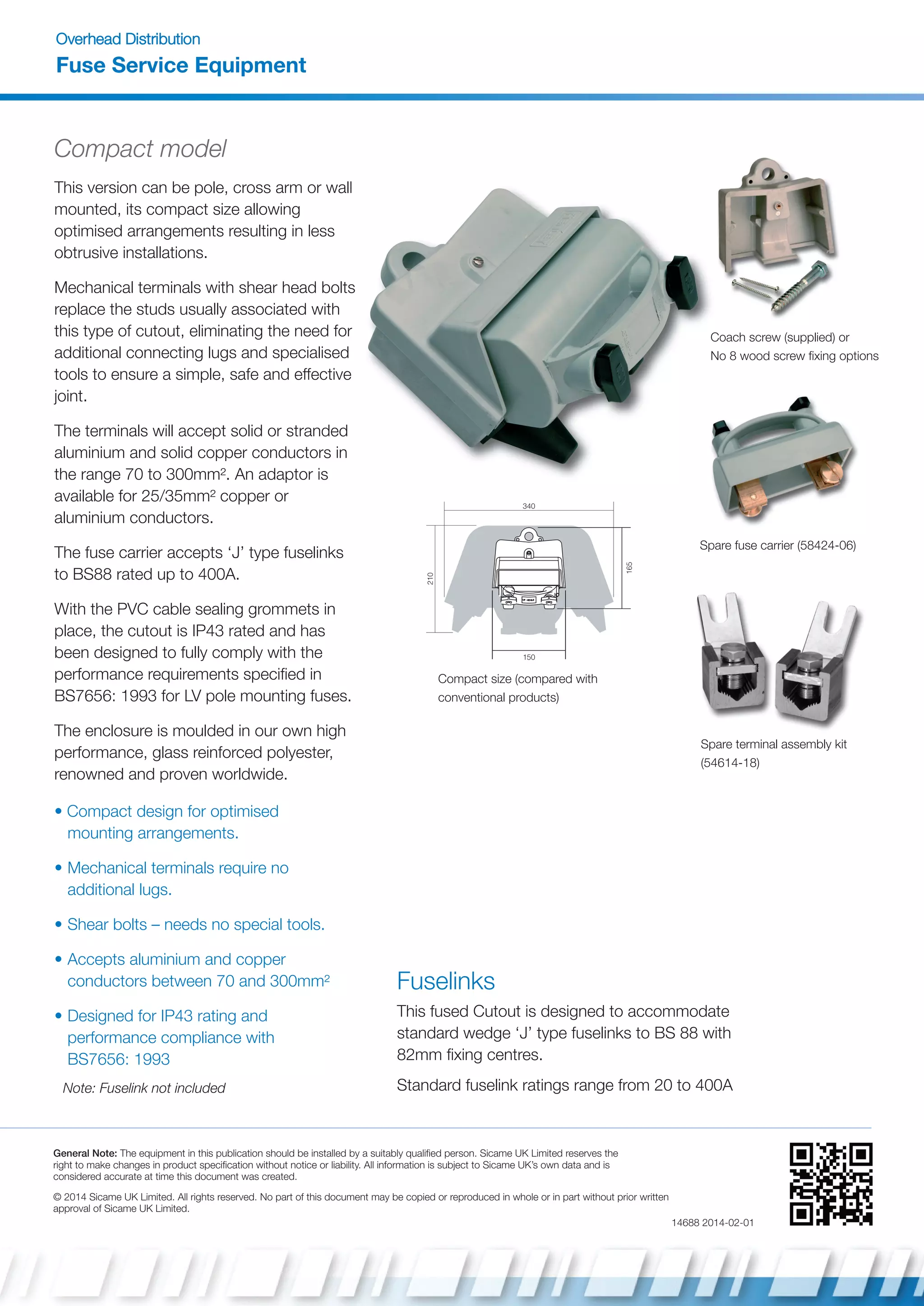 WT Henley Pole Mounted Cut-outs | PDF