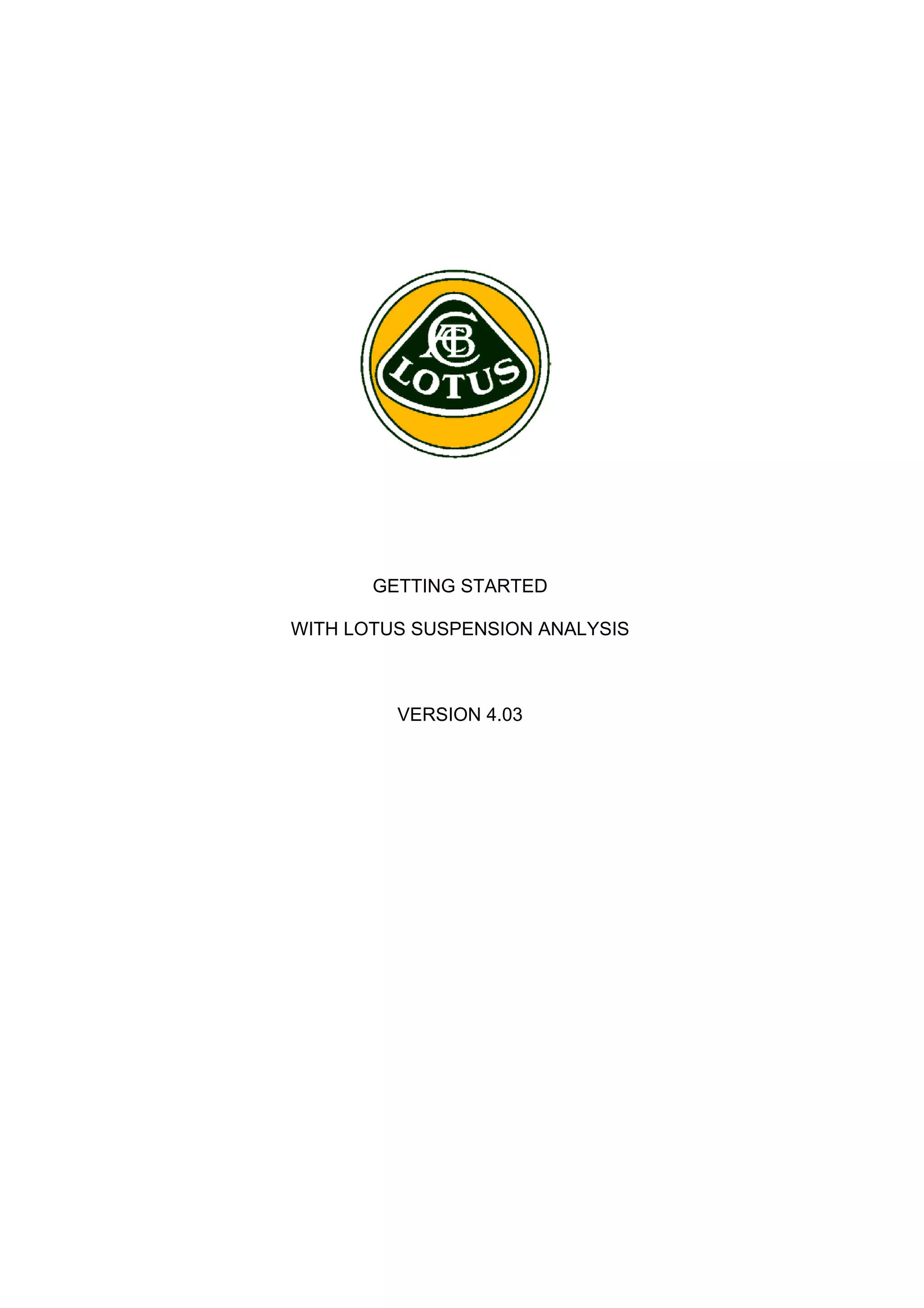 getting-started-with-lotus-suspension-analysis | PDF
