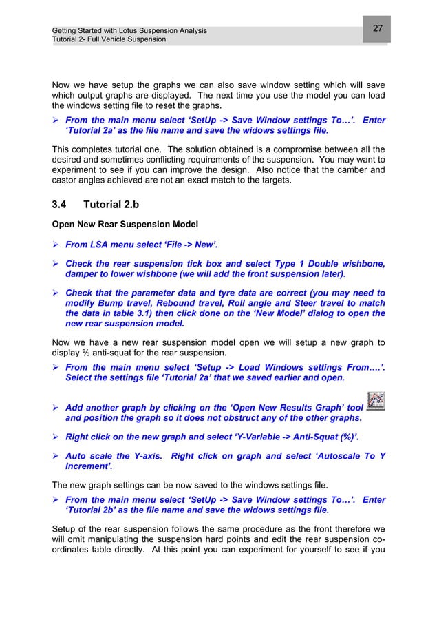 getting-started-with-lotus-suspension-analysis | PDF | Automotive ...