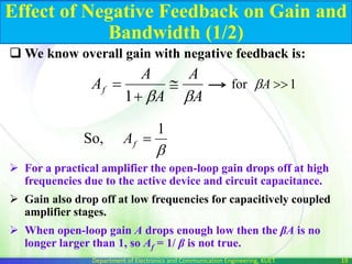 14699775563. feedback amplifiers | PPTX