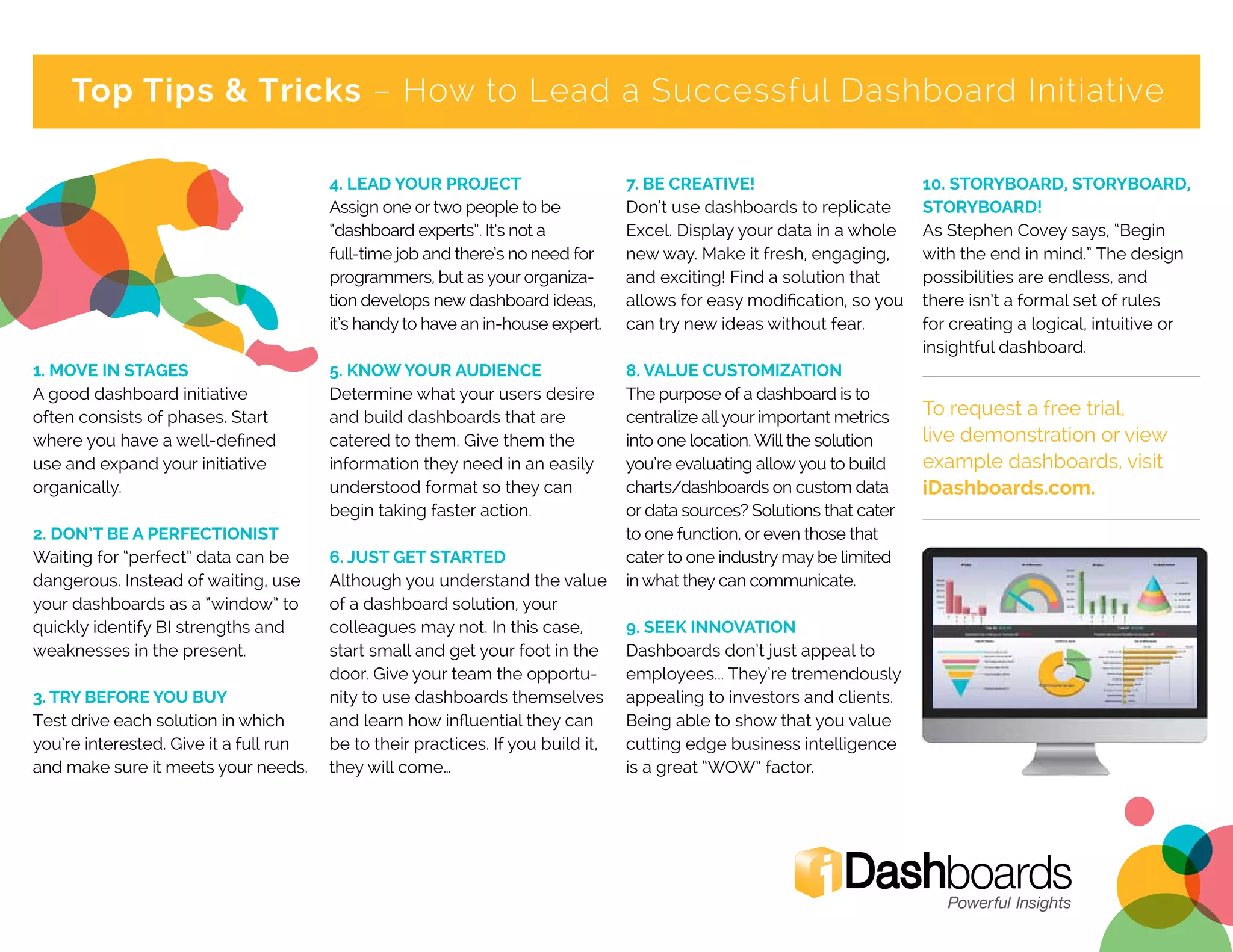 iDashboards - Top Dashboarding Tips | PDF