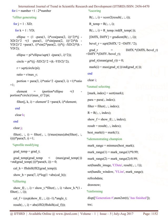 Fourier Filtering Denoising Based on Genetic Algorithms | PDF