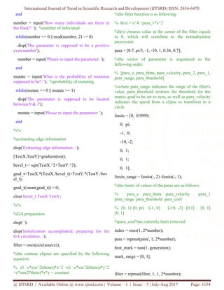 Fourier Filtering Denoising Based on Genetic Algorithms | PDF