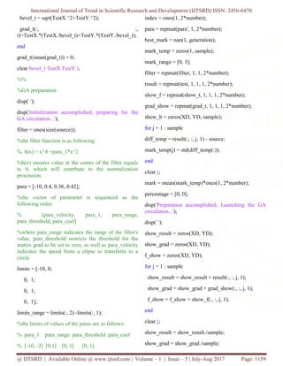 Fourier Filtering Denoising Based on Genetic Algorithms | PDF