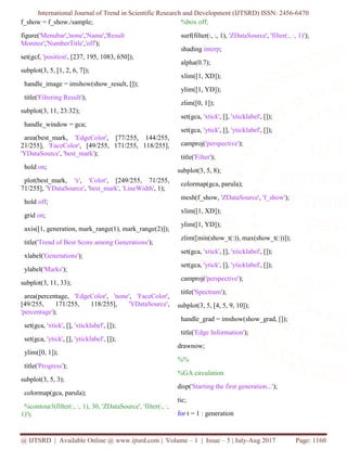 Fourier Filtering Denoising Based on Genetic Algorithms | PDF