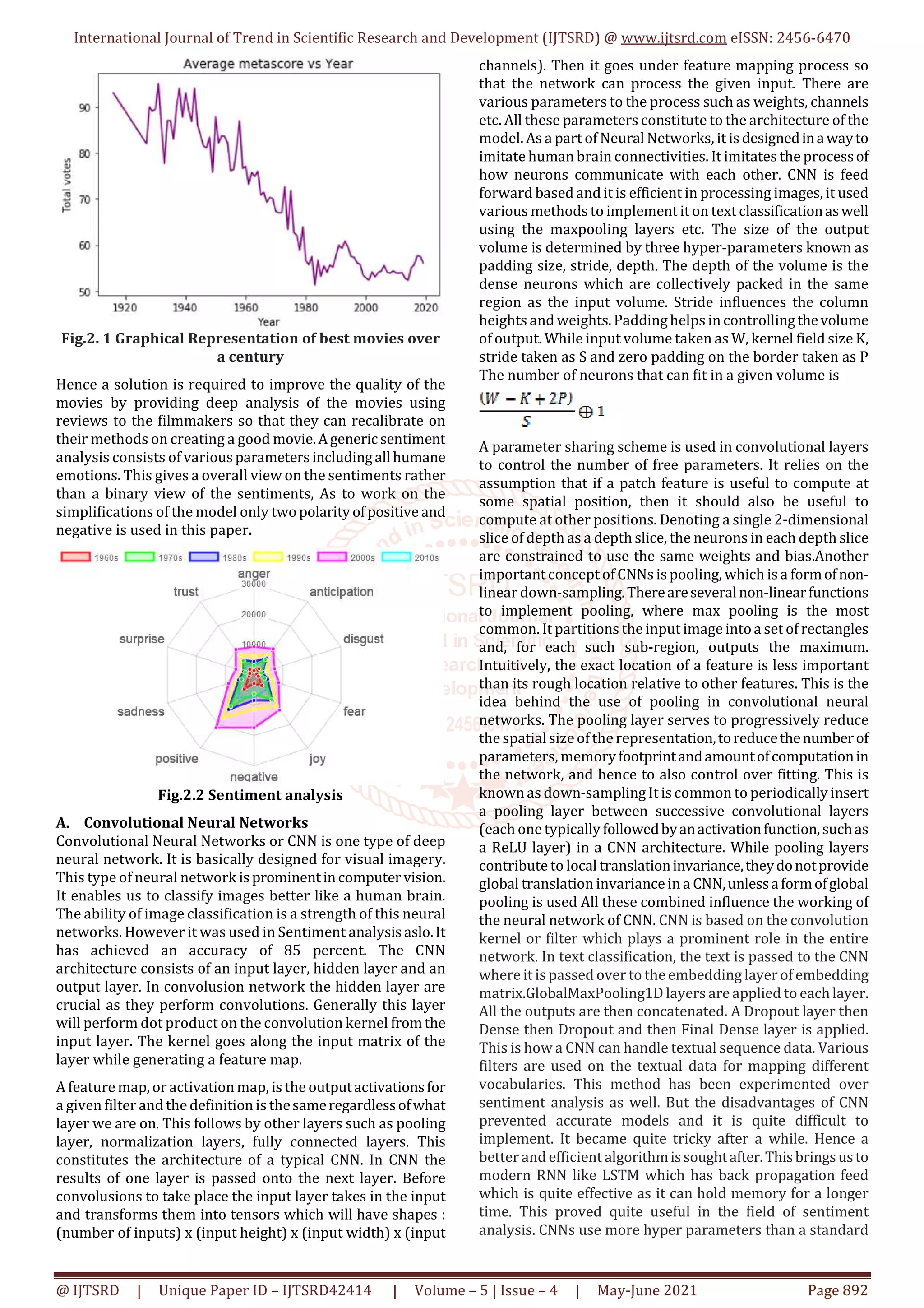 Movie Sentiment Analysis using Deep Learning RNN | PDF