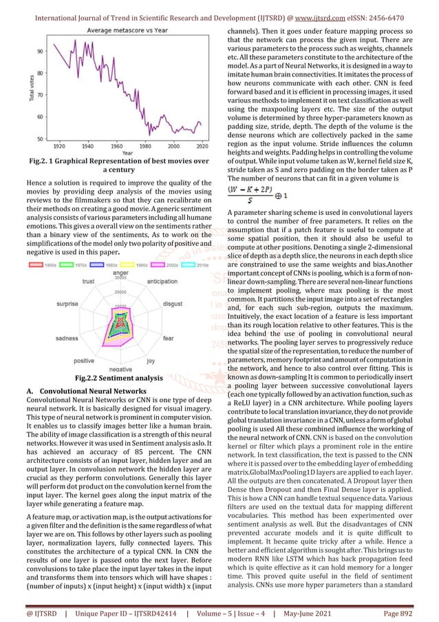 Movie Sentiment Analysis using Deep Learning RNN | PDF