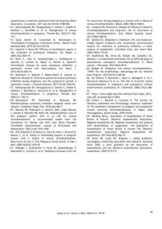 Venous Thromboembolism during Pregnancy and Postpartum: An Updated ...