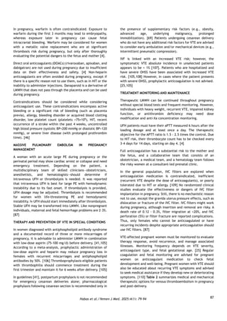 Venous Thromboembolism during Pregnancy and Postpartum: An Updated ...