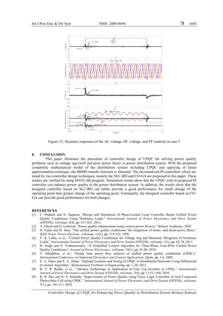 Controller Design of UPQC for Enhancing Power Quality in Distribution System | PDF | Internet of ...