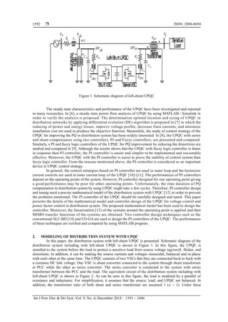 Controller Design of UPQC for Enhancing Power Quality in Distribution ...