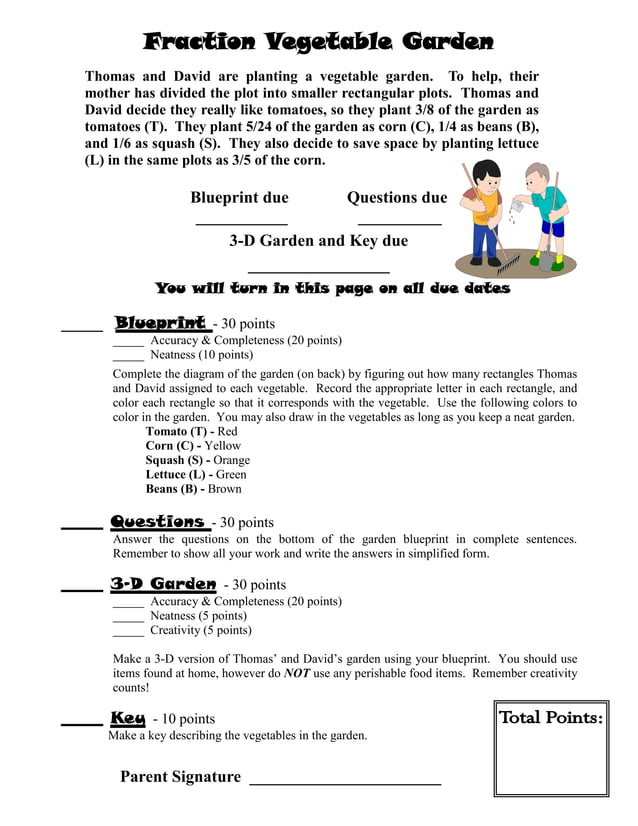 ISMATDR: Fraction Garden 2 | PDF