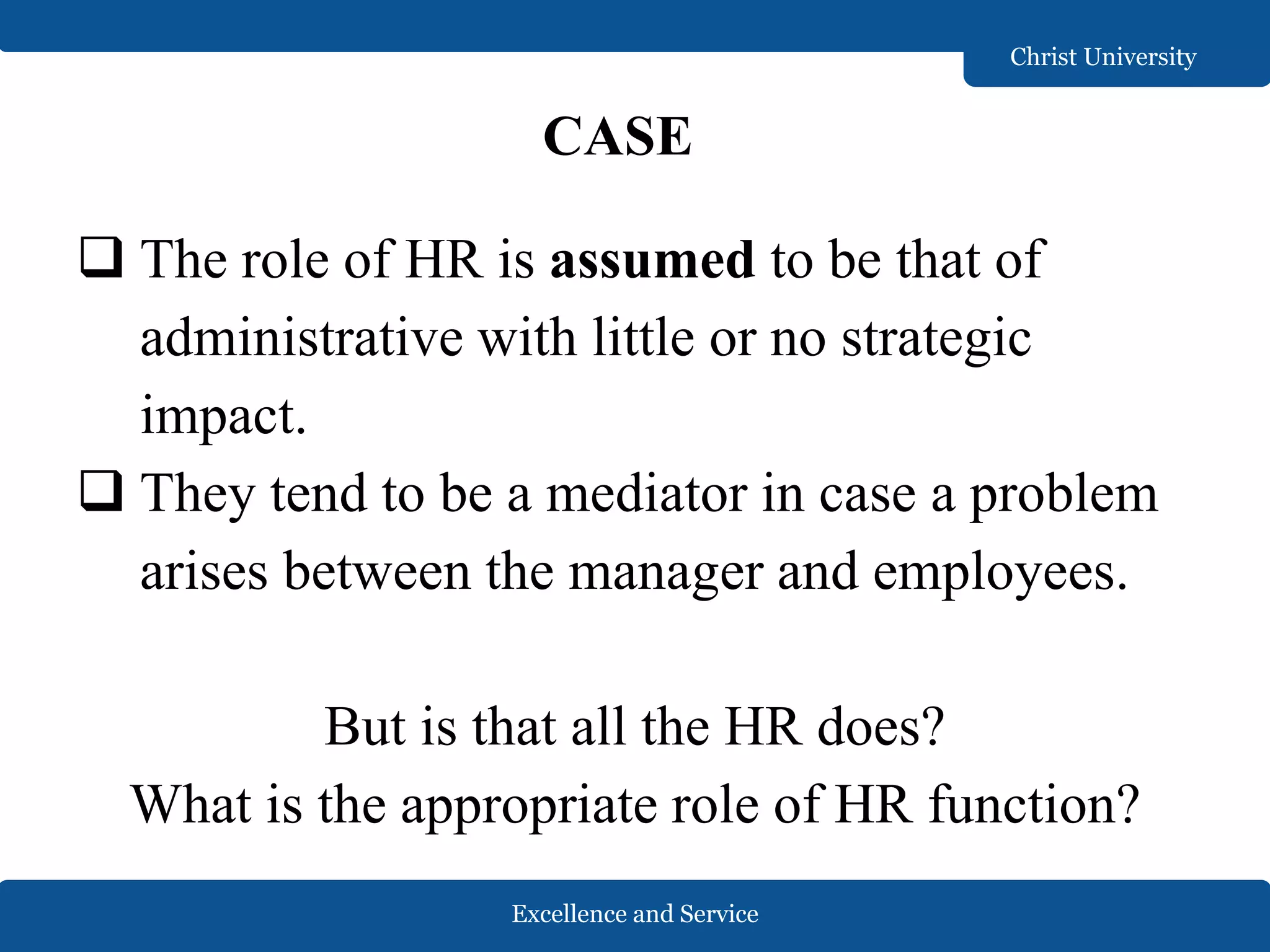 Case study on New HR Policy( Human Resource) | PPT