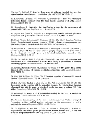 Ligation-assisted endoscopic enucleation for the diagnosis and resection of small ...