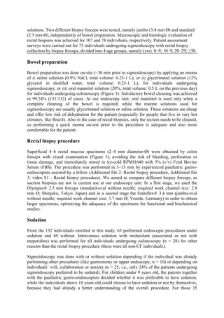 Rectal forceps biopsy procedure in cystic fibrosis: technical aspects ...