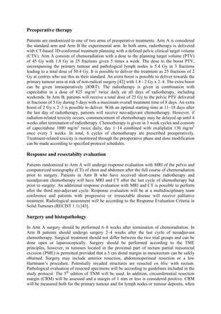 Short-course radiotherapy followed by neo-adjuvant chemotherapy in ...