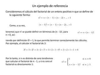 Tecnicas de Recursividad_Programacion.ppt