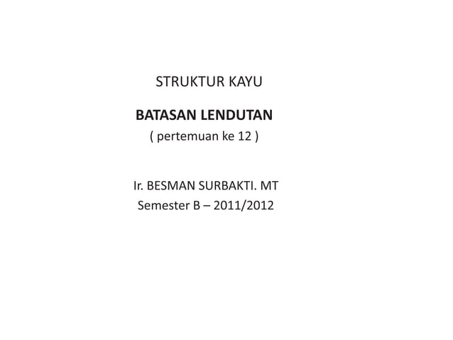 1472 mk struktur kayu | PDF