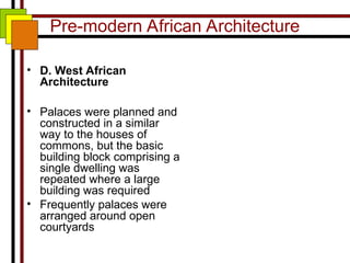 chapter 4 history of modern African architecture | PPT