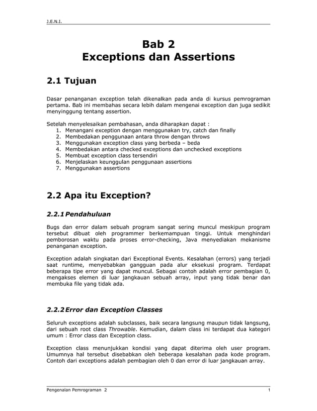 14741 9 exception & assertion | PDF