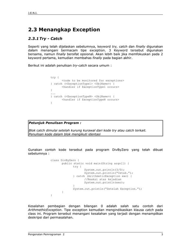 14741 9 exception & assertion | PDF