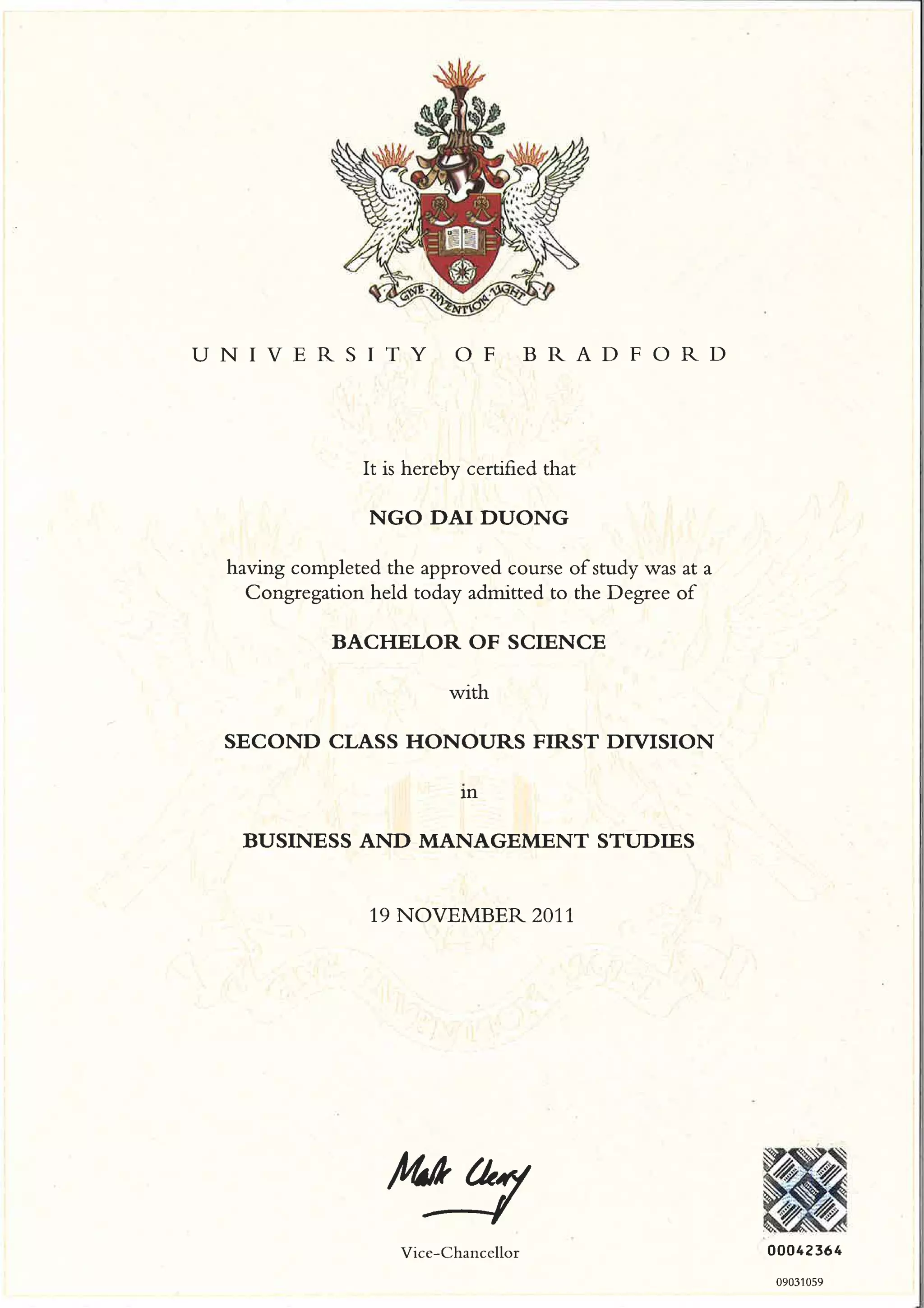 1-Bachelor certificate | PDF