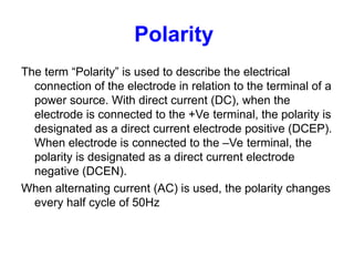 Arc Welding power sources for AC and DC welding | PPT