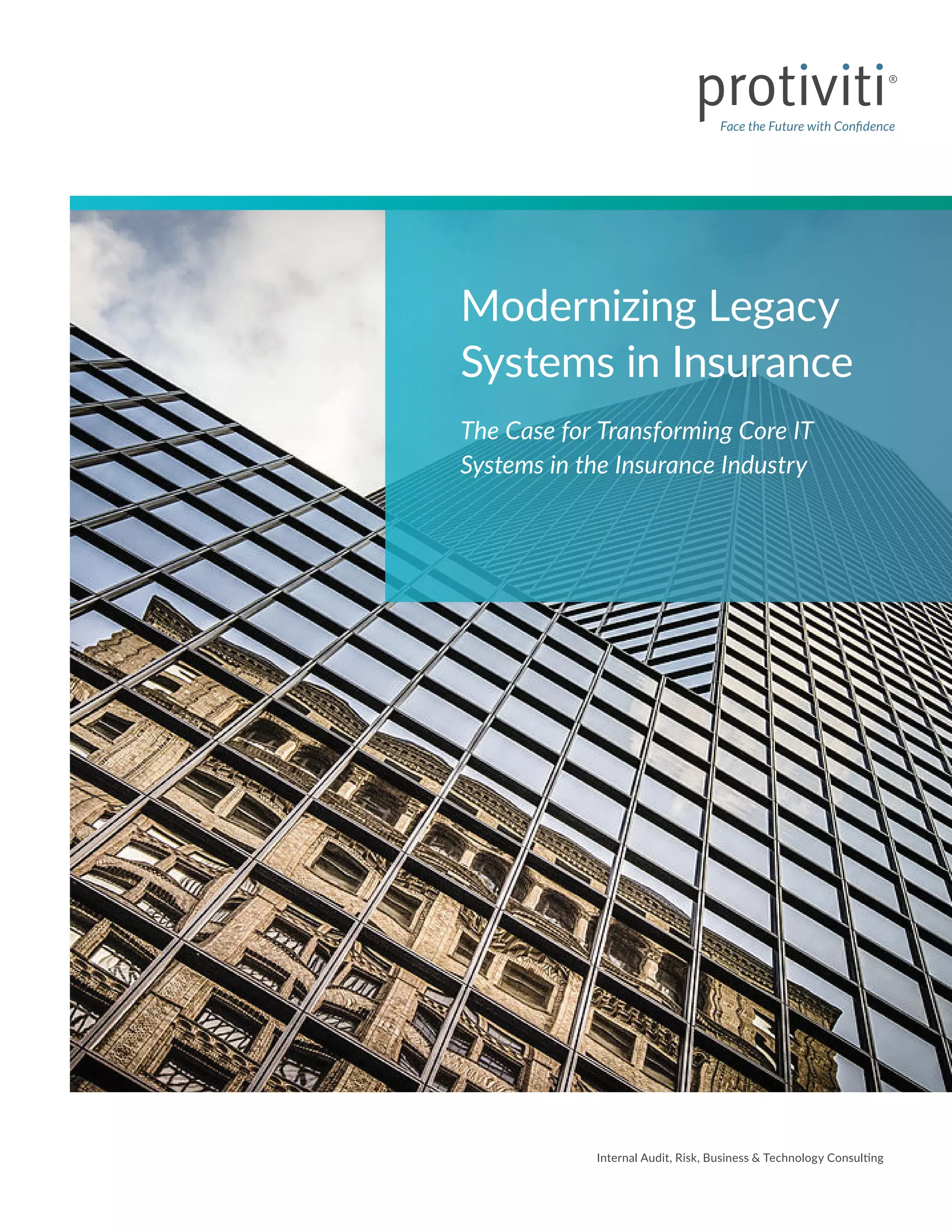 Modernizing Legacy Systems In Insurance- | PDF