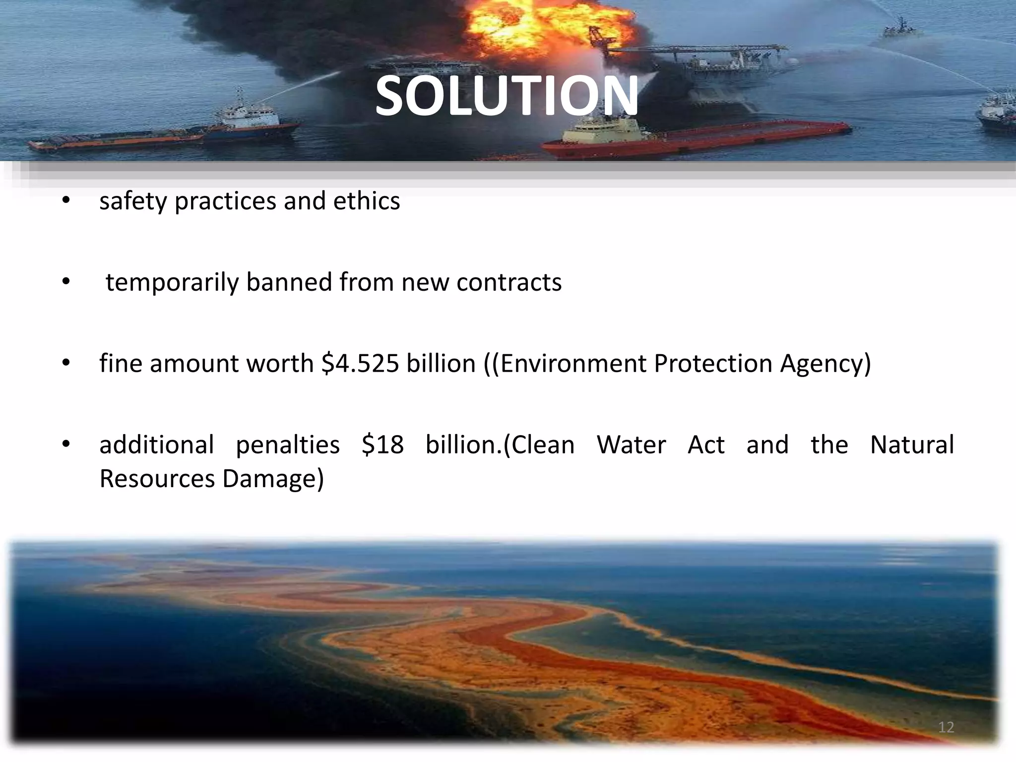 case study on BP's oill spill | PPTX