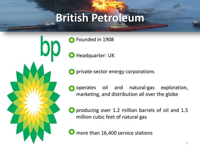 case study on BP's oill spill | PPTX | Disasters