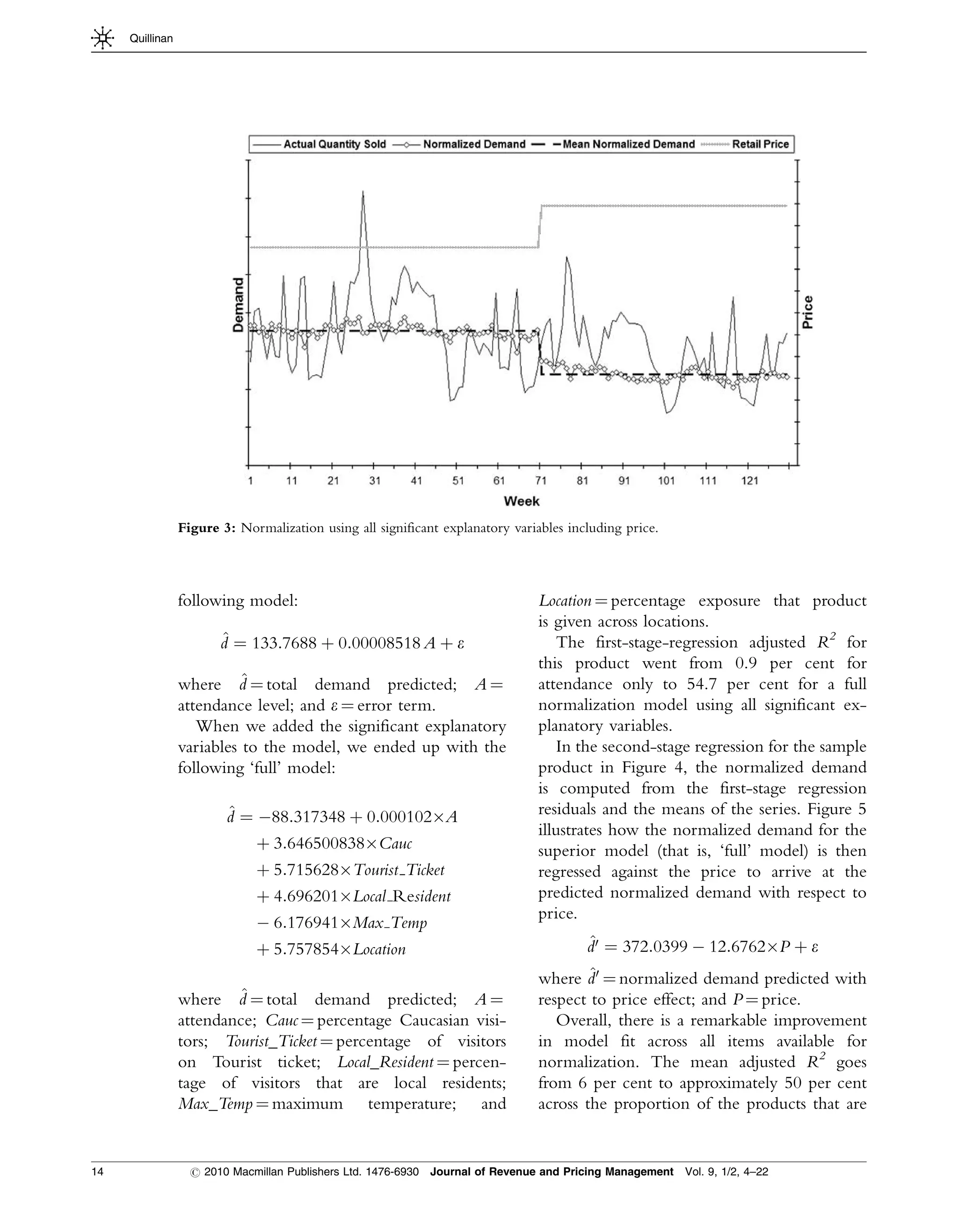 "Introduction to normalization of demand data | PDF | Aviation Industry | Industries