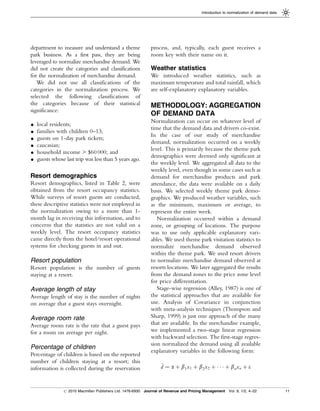 "Introduction to normalization of demand data | PDF | Aviation Industry | Industries