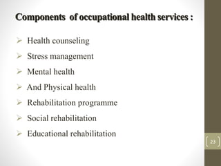 presentation on Environmental and occupational health | PPTX | Injuries ...