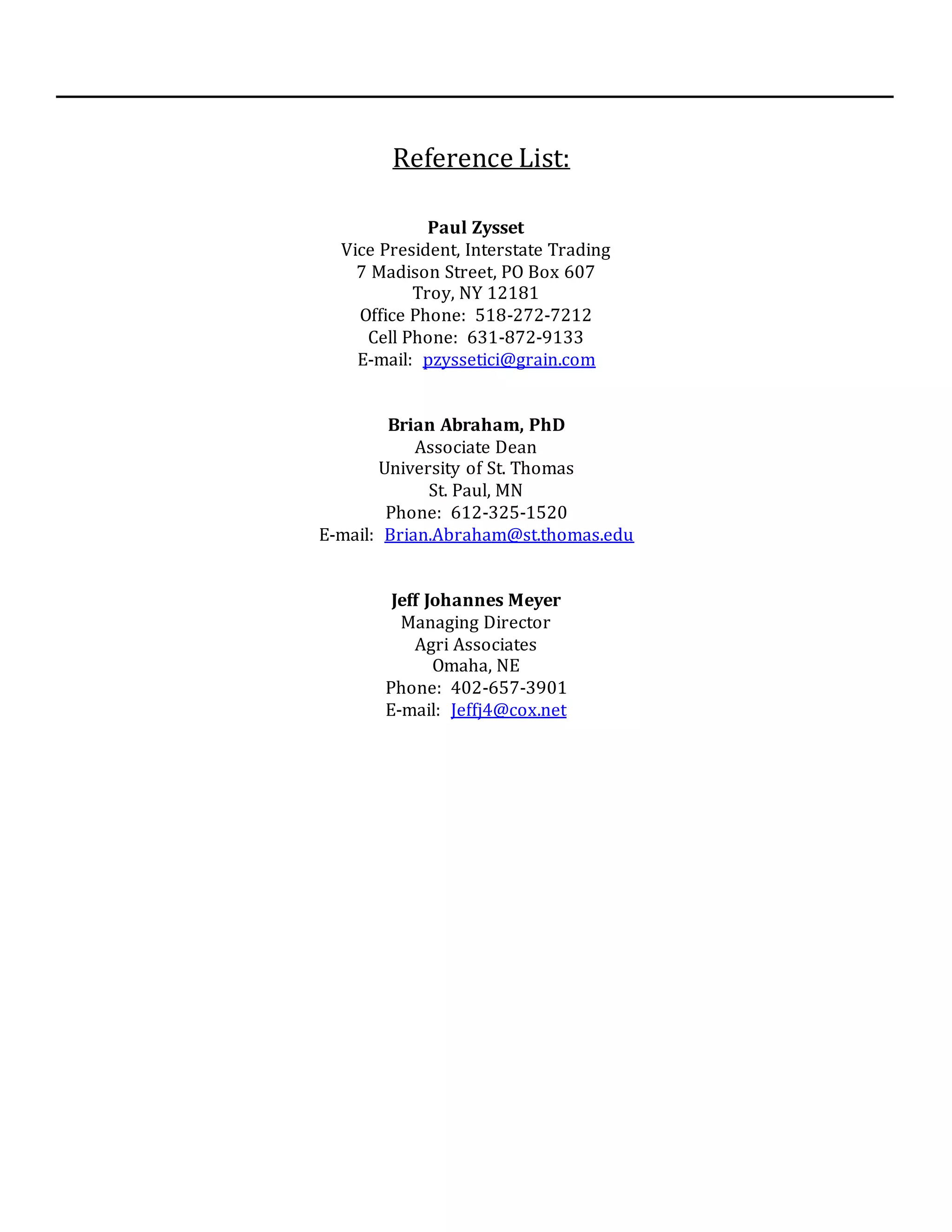 John Stich WORD Packet | DOCX