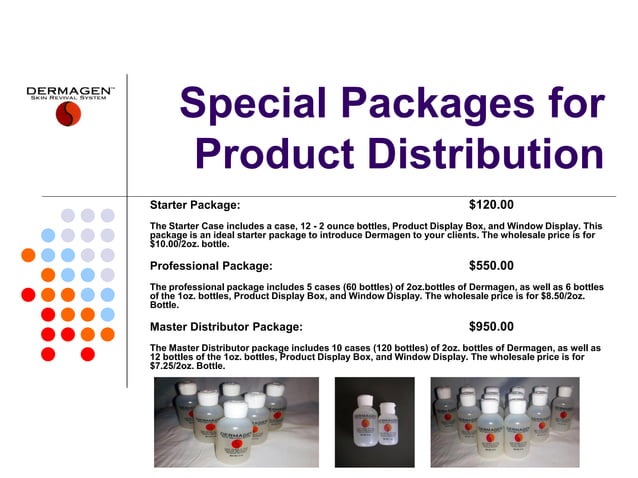 Dermagen Distributor Packet | PPT