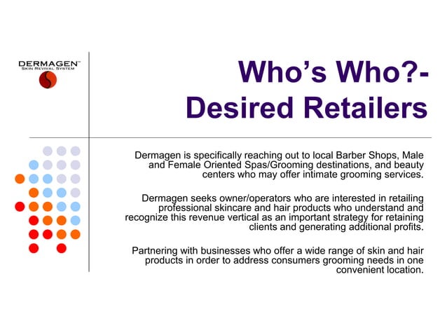 Dermagen Distributor Packet | PPT