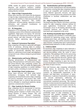 Edge Computing in Space Enhancing Data Processing and Communication for ...