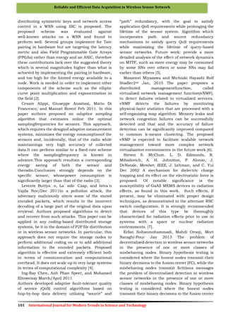 Reliable and Efficient Data Acquisition in Wireless Sensor Network | PDF
