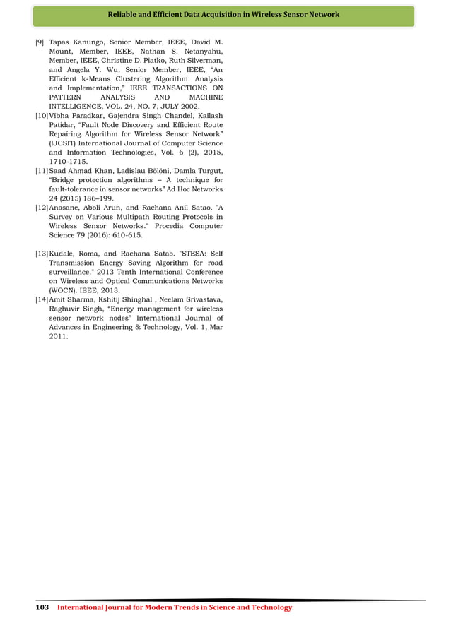 Reliable and Efficient Data Acquisition in Wireless Sensor Network | PDF